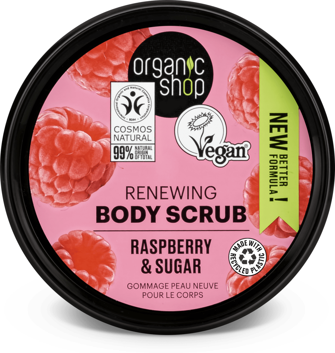 organic shop Scrub corpo esfoliante - crema di lampone, 250 ml Acquista ...