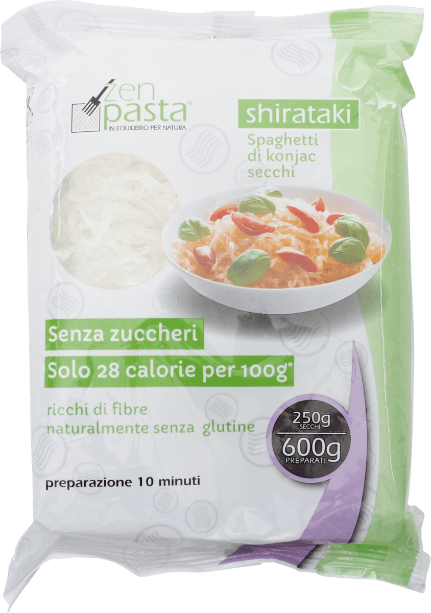 zen pasta Shirataki spaghetti di konjac secchi, 250 g Acquista online a prezzi convenienti | dm ...