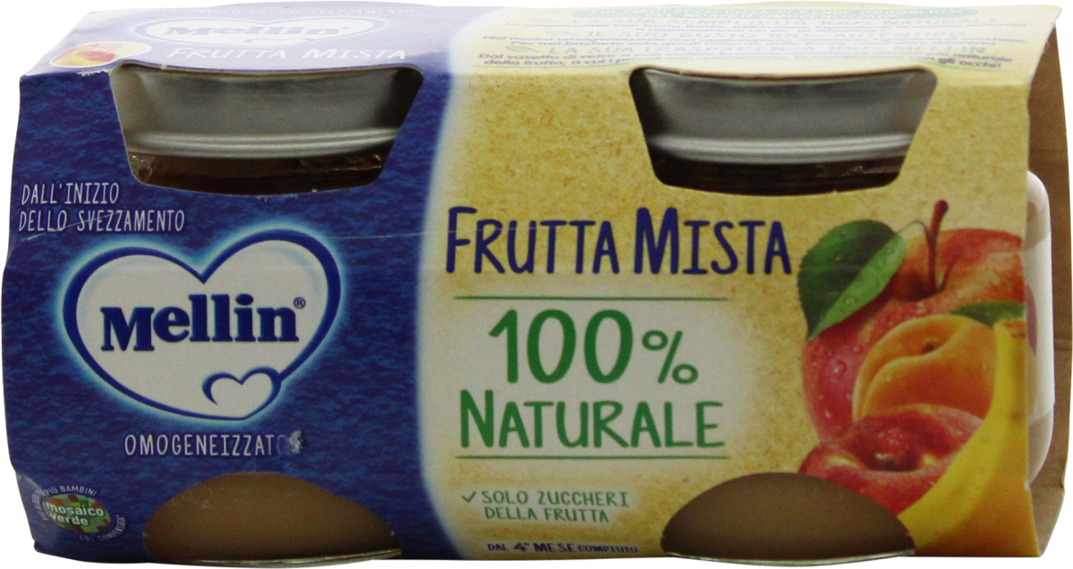Mellin Omogeneizzato frutta mista, 200 g Acquista online a prezzi ...