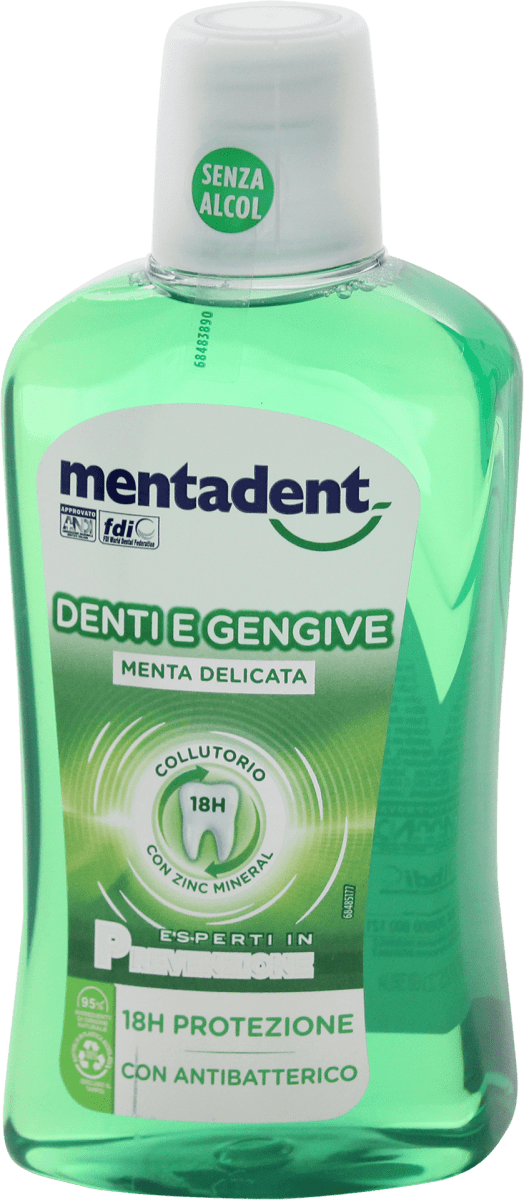 mentadent Collutorio Denti & Gengive, 500 ml Acquista online a prezzi ...