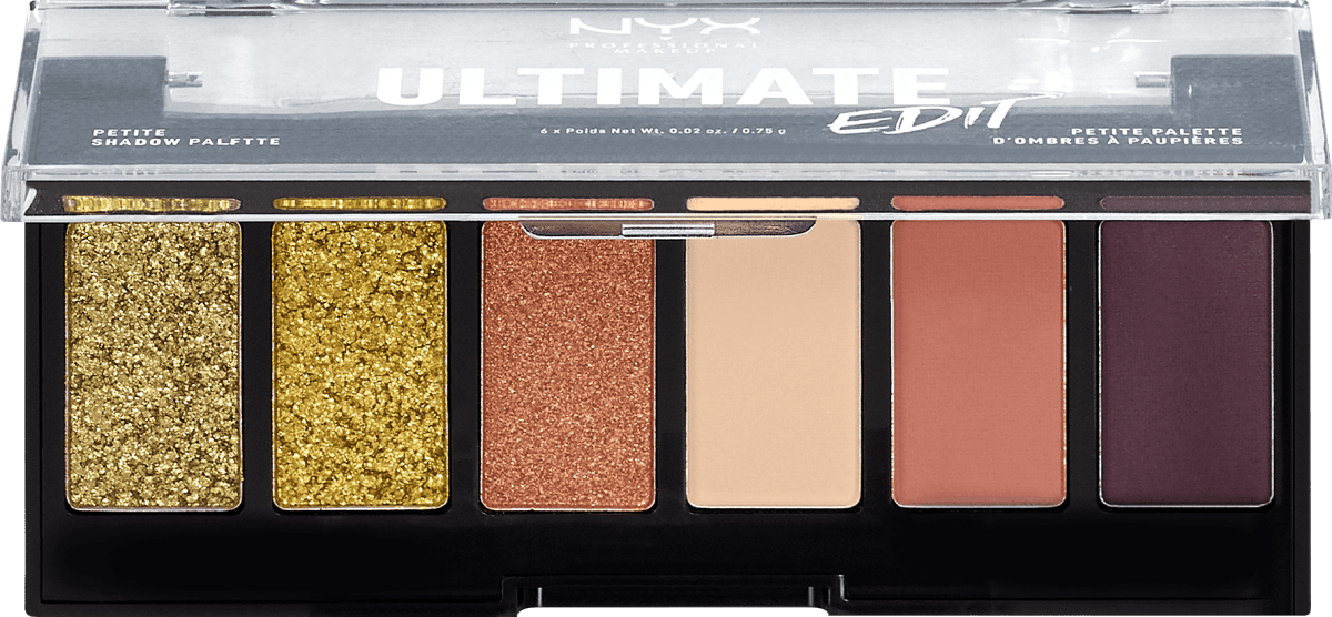 NYX PROFESSIONAL MAKEUP Lidschattenpalette Mini Ultimate Edit 06 ...