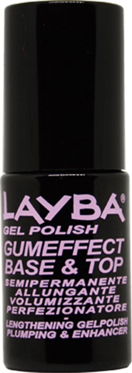 LAYLA COSMETICS Smalto gel Layba Base & Top Coat Gumeffect, 5 ml ...