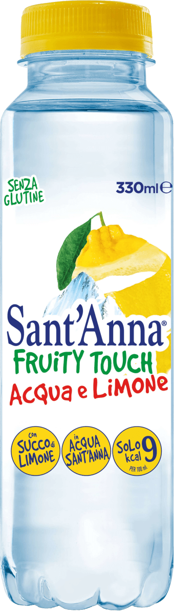 Sant'Anna FRUITY TOUCH Acqua aromatizzata al gusto di limone, 0,33 l Acquista online a prezzi ...