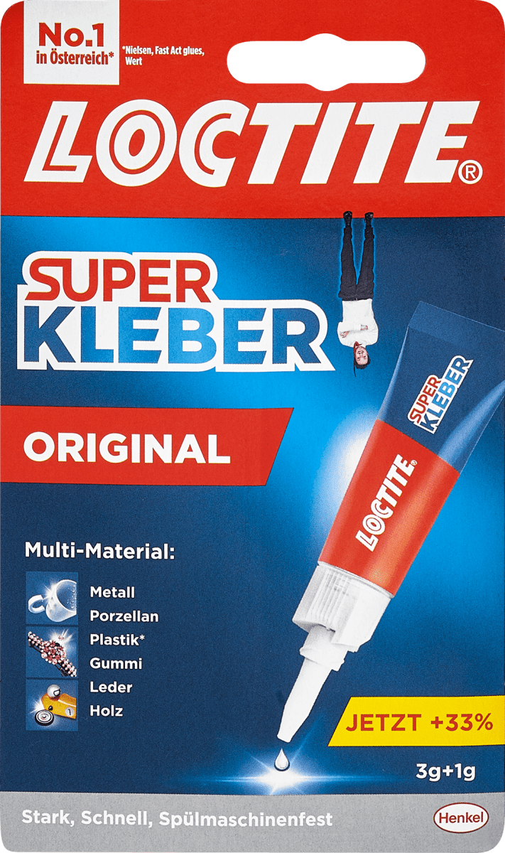 Loctite Super Kleber Original, 4 g dm Dauerpreis: Immergünstig ...