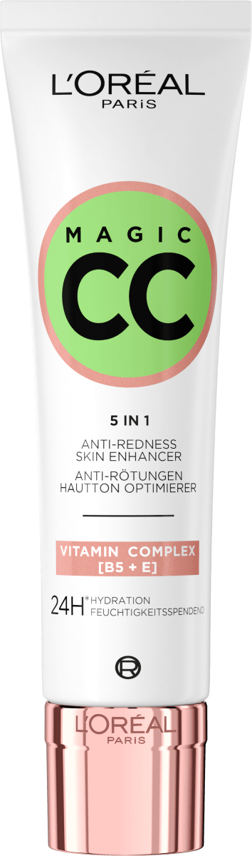 L'ORÉAL PARiS CC krém Magic 5in1 Anti-Redness, 30 ml | dm.hu