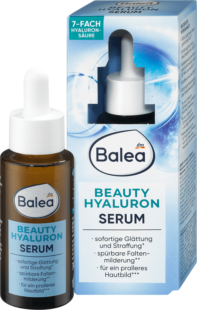 Balea Balea Beauty Hyaluron 7-fach Serum, 30 ml dauerhaft günstig ...