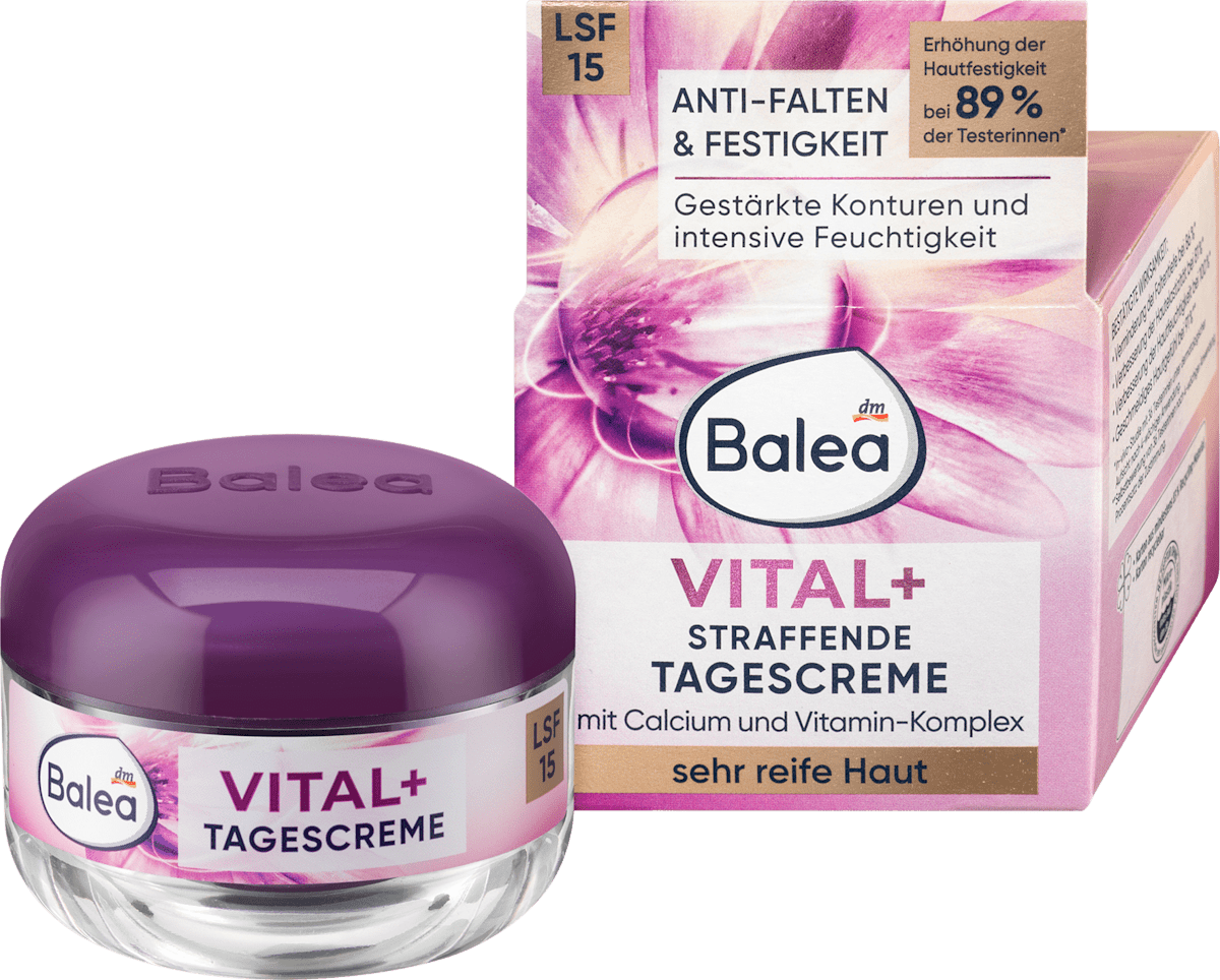 Balea Crema viso giorno rassodante Vital+, 50 ml Acquista online a ...