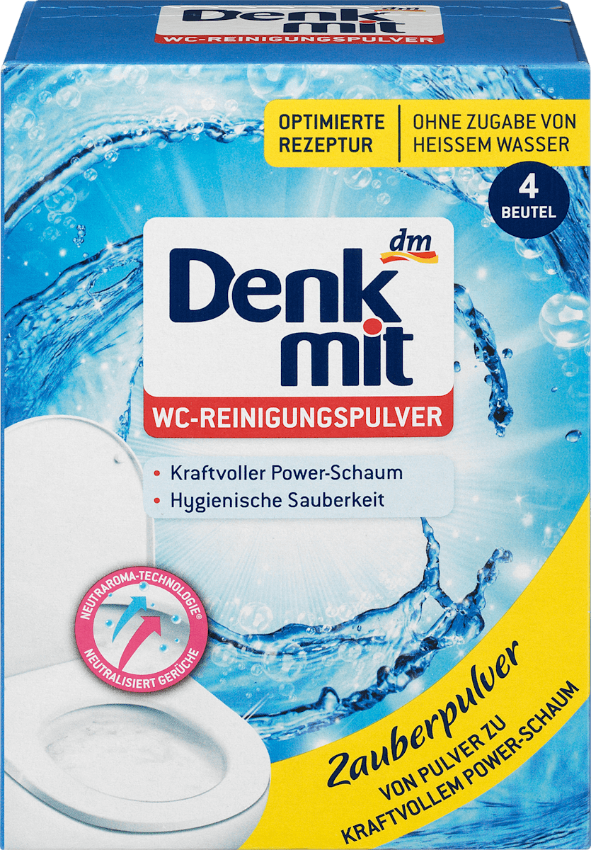 Denkmit Prašak za čišćenje WC šolje– 4 kesice, 400 g uvek povoljna ...