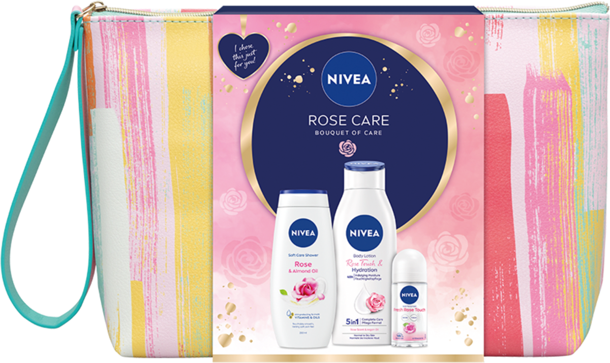 NIVEA ROSE CARE torbica + poklon set, 1 kom | dm.rs