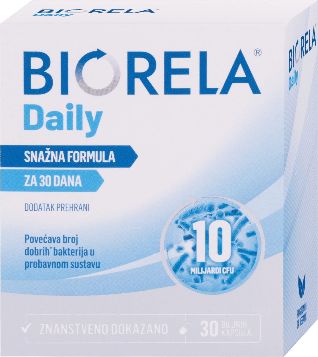BIORELA Daily dodatak prehrani s dobrim bakterijama, 30 kom. | dm.hr