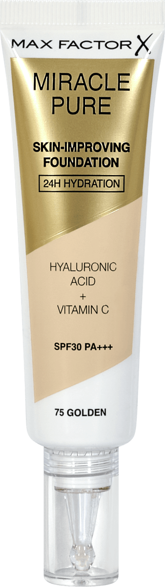 MAX FACTOR Miracle Pure tečni puder – 75 Golden, SPF 30, 30 ml | dm ...