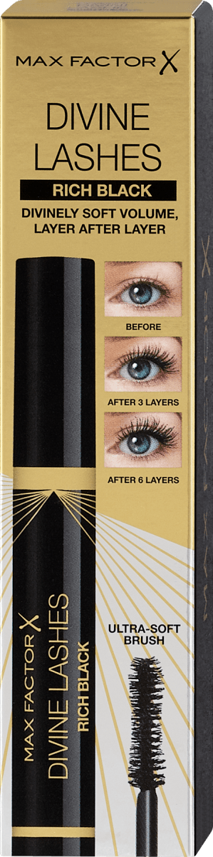MAX FACTOR Max Factor Divine Lashes maskara – Rich Black, 8 ml | dm.rs