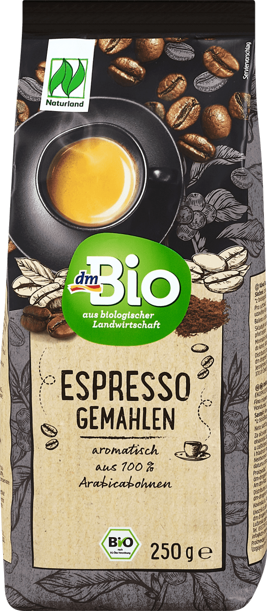 dmBio Espresso kafa - mlevena, 250 g | dm.rs