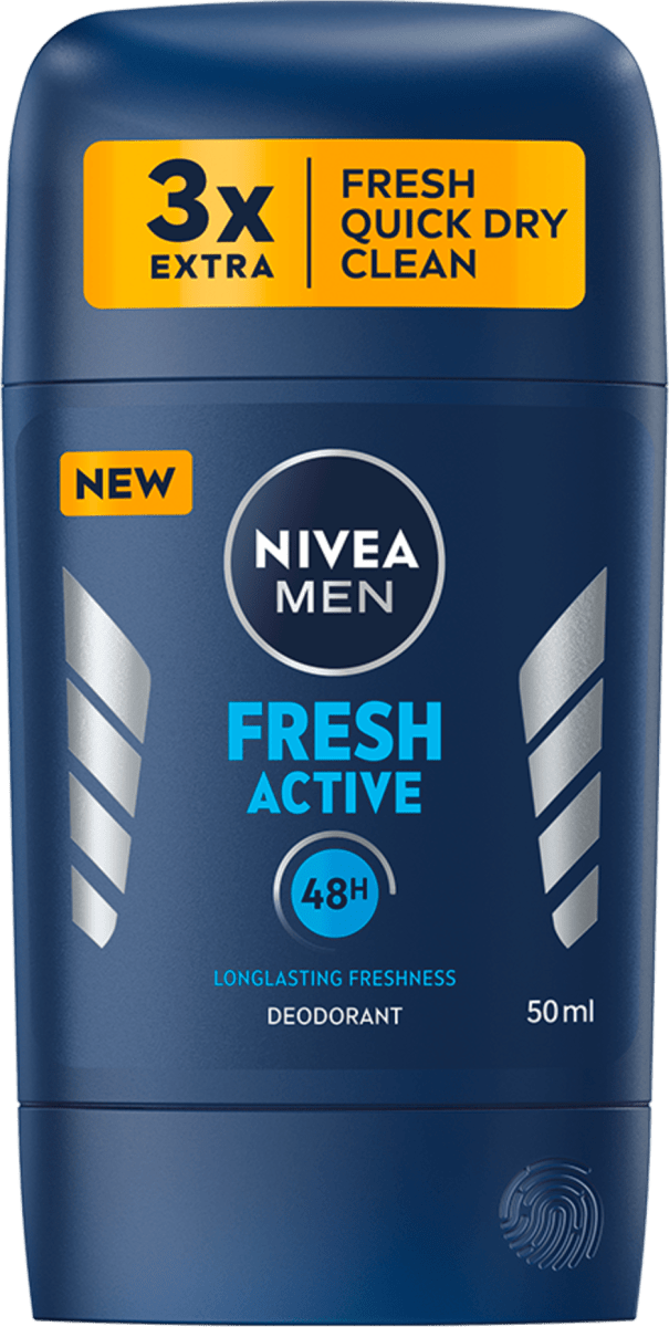 NIVEA MEN Fresh Active deo stick, 50 ml trajno povoljna online kupnja ...