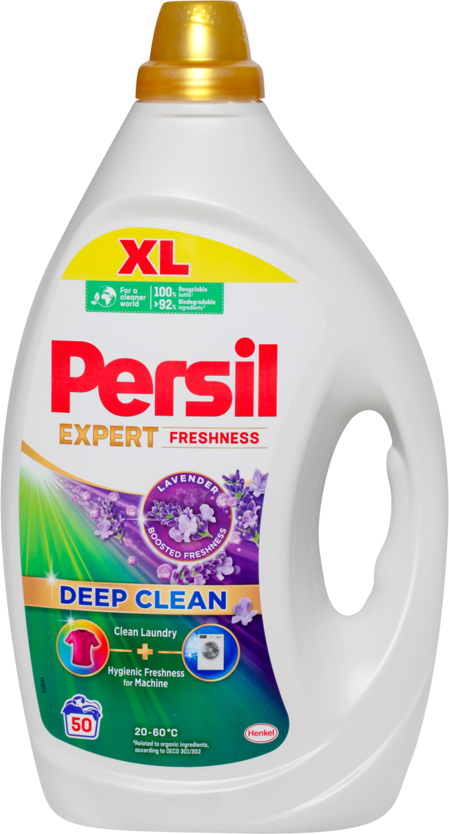 Persil EXPERT FRESHNESS DEEP CLEAN tečni detergent za veš – lavander, 2250 ml uvek povoljna ...