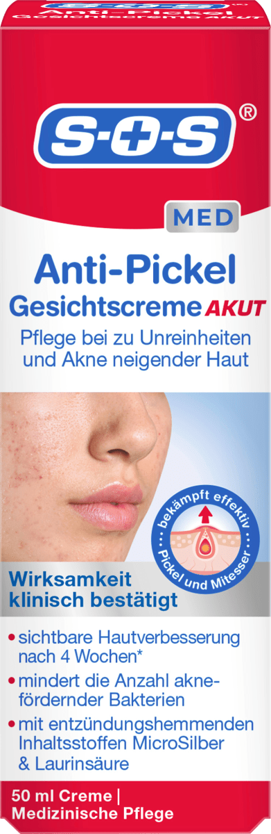 SOS Anti Pickel Gesichtscreme, 50 ml dauerhaft günstig online kaufen ...