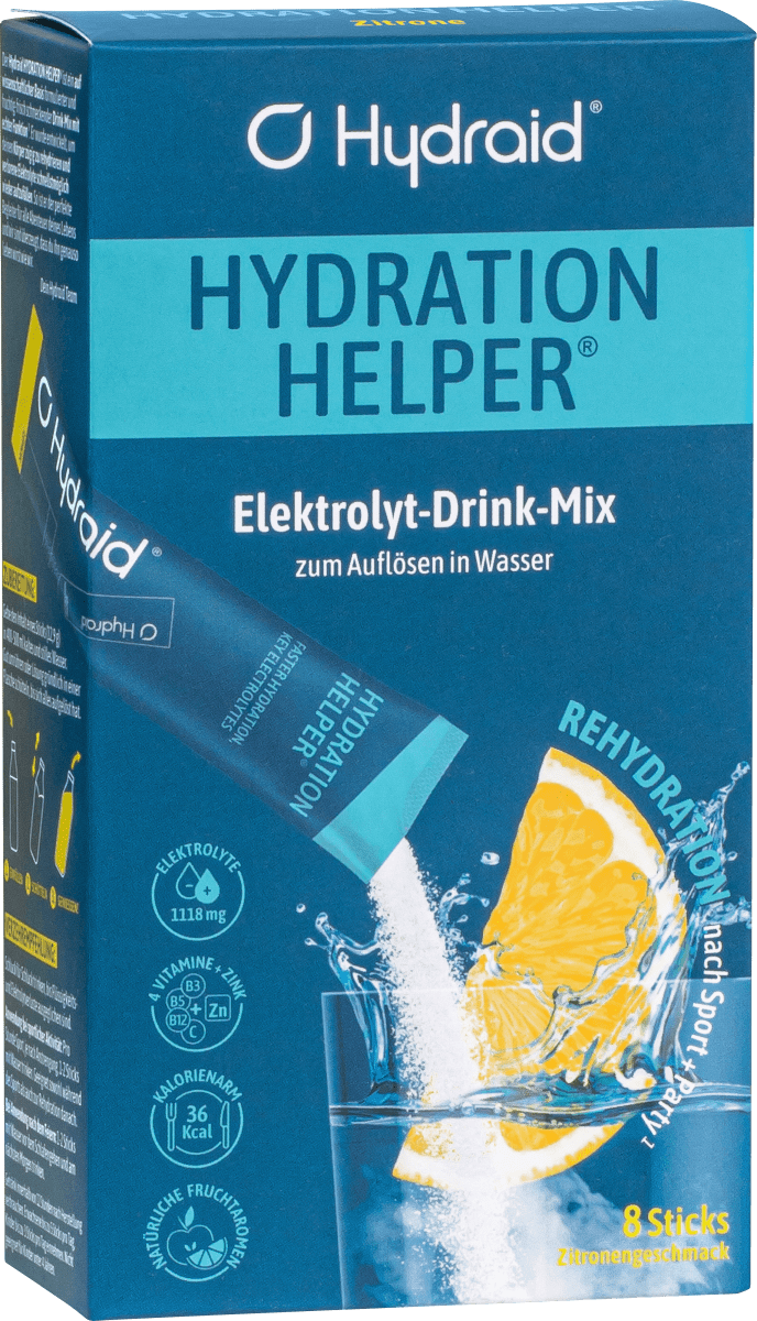 Hydraid Hydration Helper Getränkepulver Elektrolyt-Drink-Mix, 103,2 g ...