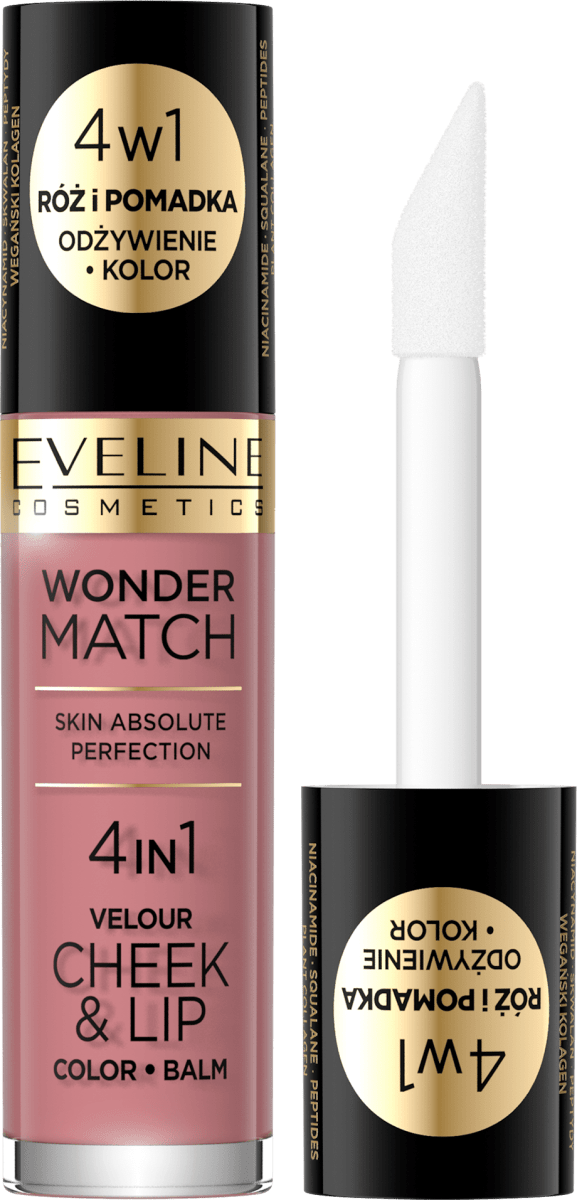 EVELINE COSMETICS Wonder Match balzam za obraze i usne 4u1 – 02, 4,5 ml ...