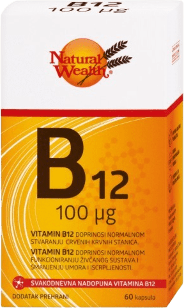 Natural Wealth Vitamin B12, 60 kom. | dm.hr