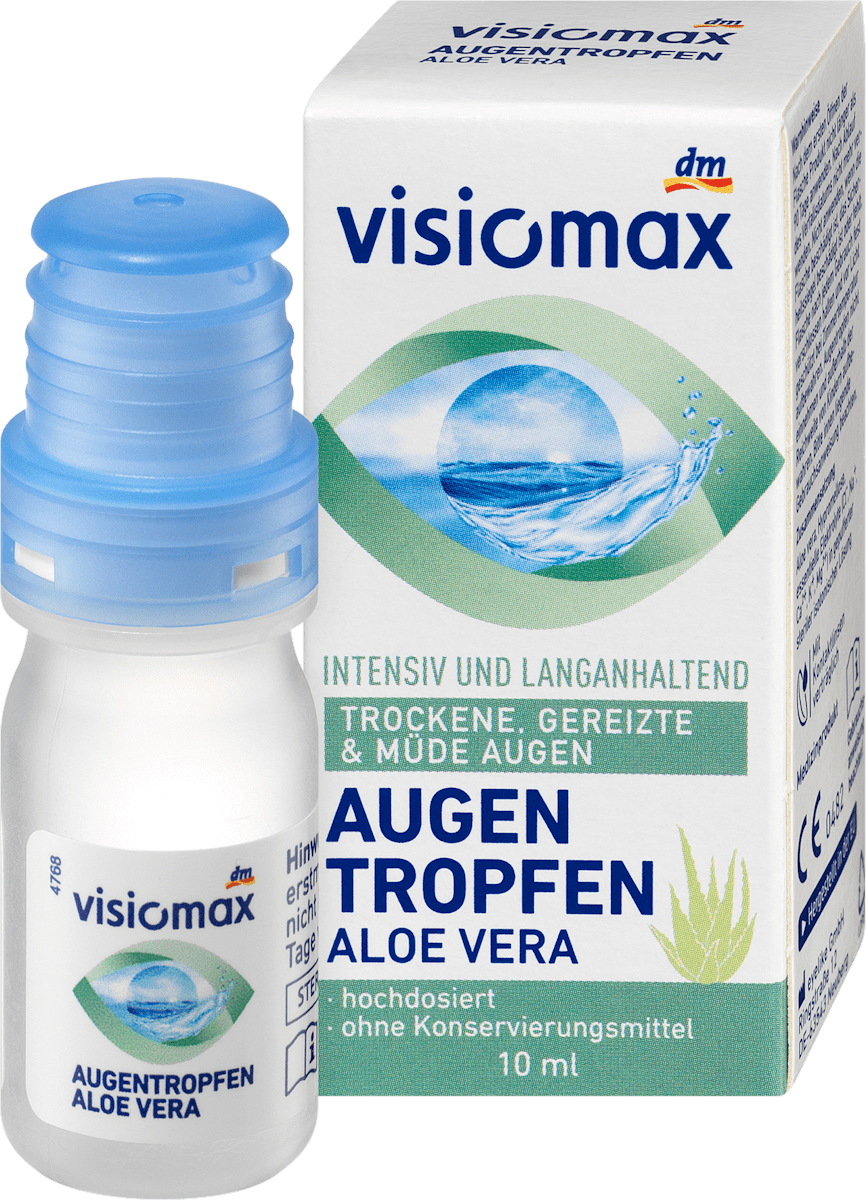 VISIOMAX Visiomax Krople do oczu z aloesem, 10 ml kupuj online, zawsze ...