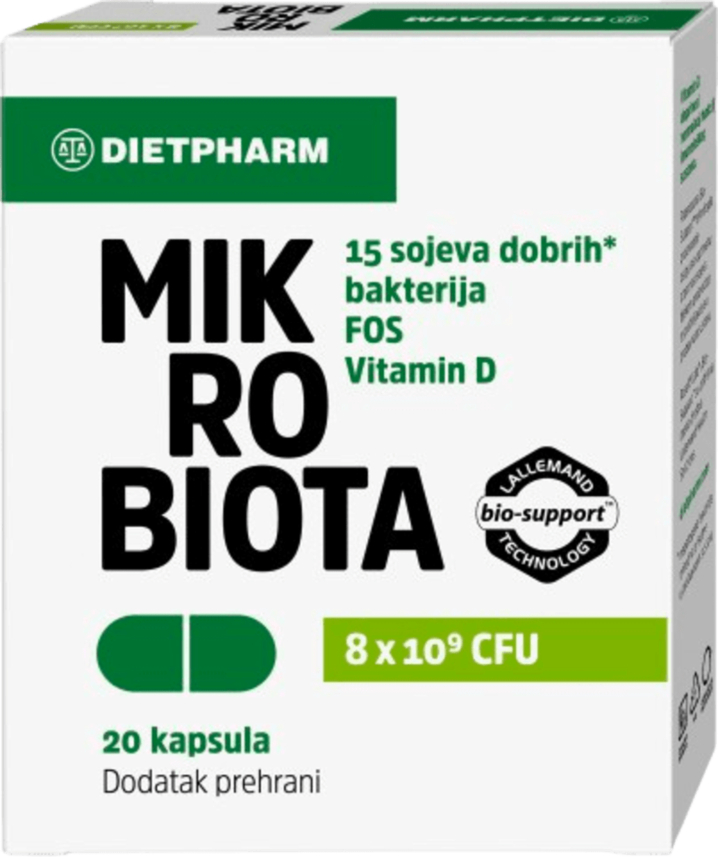 DIETPHARM Mikrobiota, dodatak prehrani, 20 kom. | dm.hr