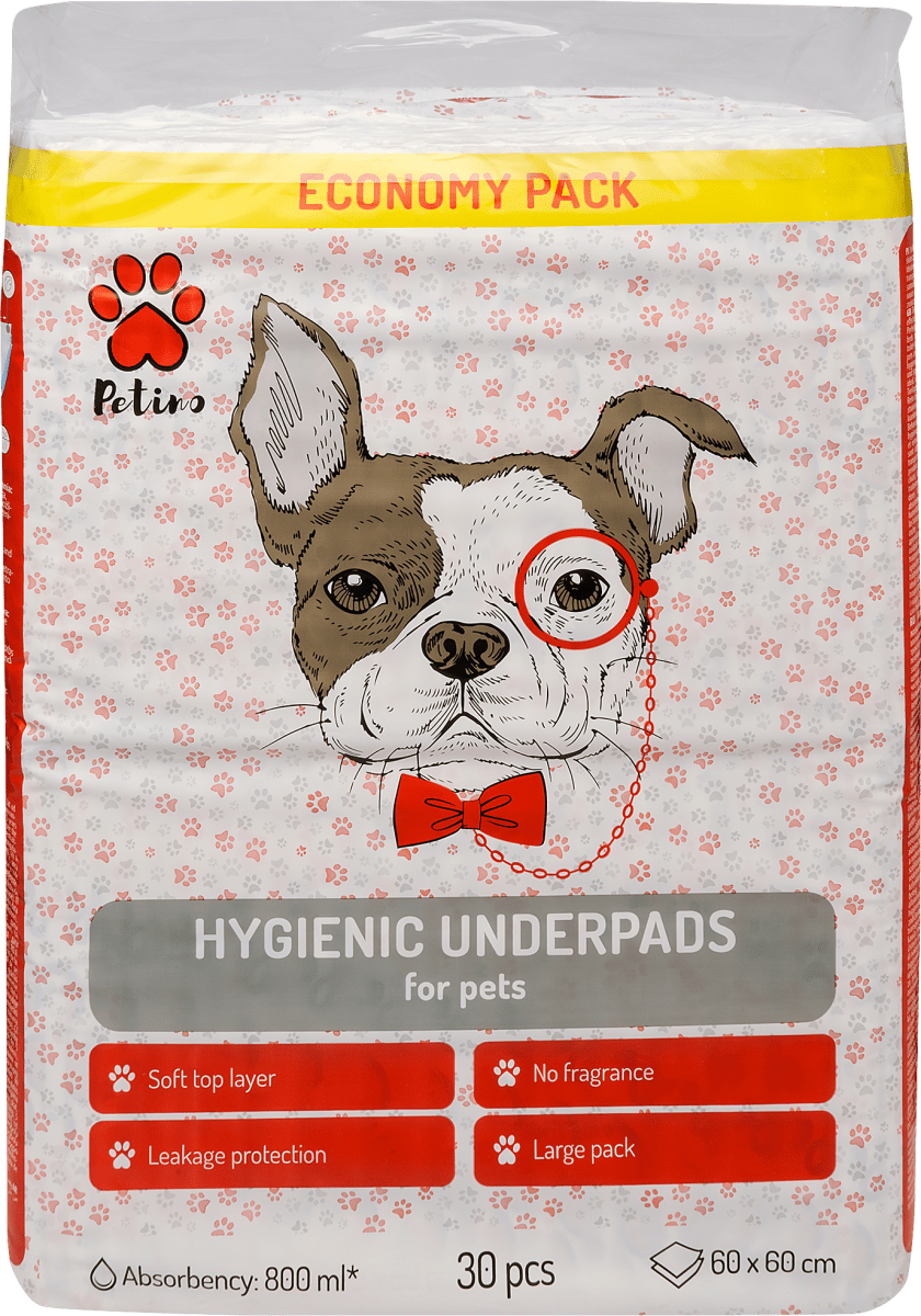 Petino Higijenska podloga za kućne ljubimce - 60x60cm, 30 kom | dm.rs