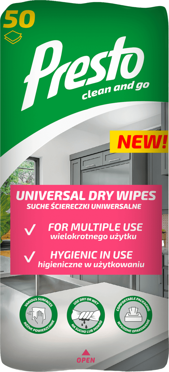 Presto clean and go univerzalne suve krpice za čišćenje, 1 kom povoljna ...