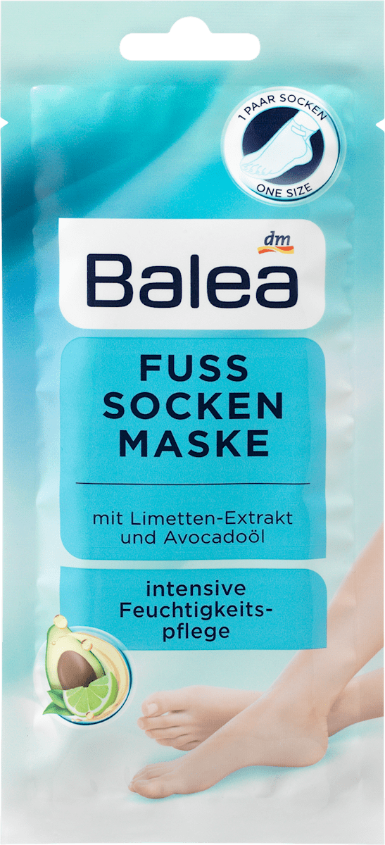 Balea Fußmaske Socken (1 Paar), 2 St dauerhaft günstig online kaufen ...