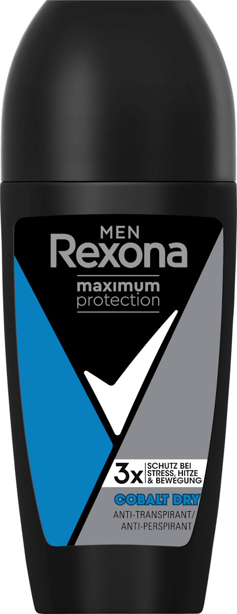 Rexona men maximum protection Anti-Transpirant Roll-On Cobalt Dry, 50 ...
