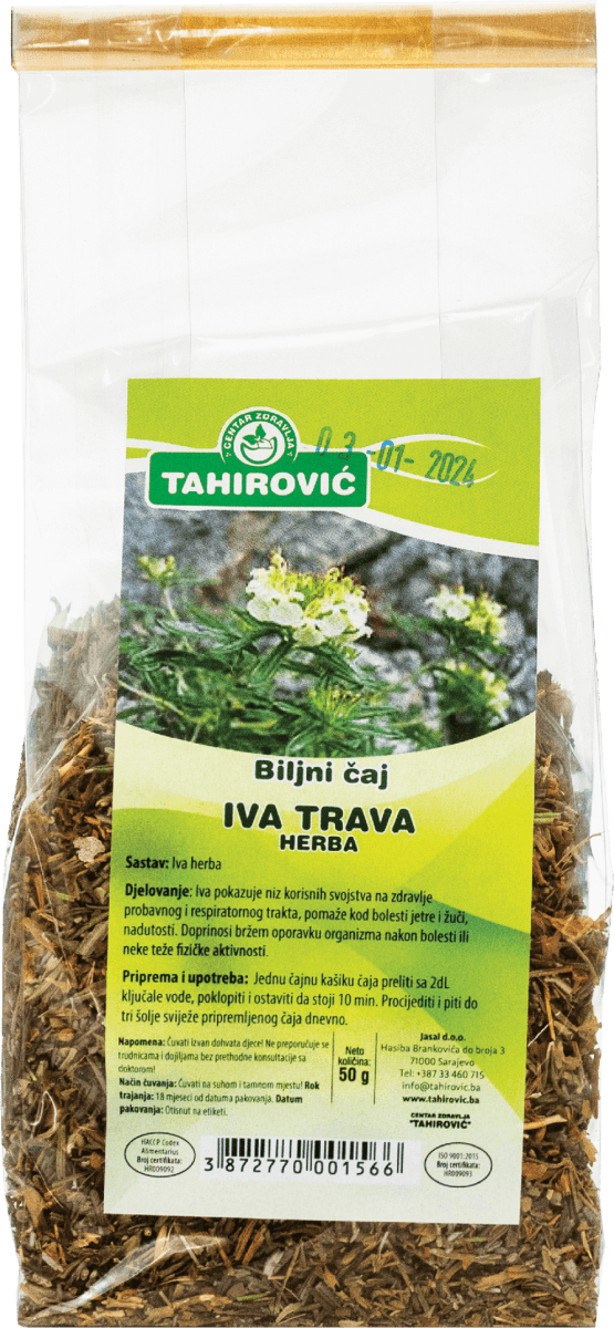 Tahirović Trava Iva čaj, 50 g trajno povoljna online kupovina | dm ...