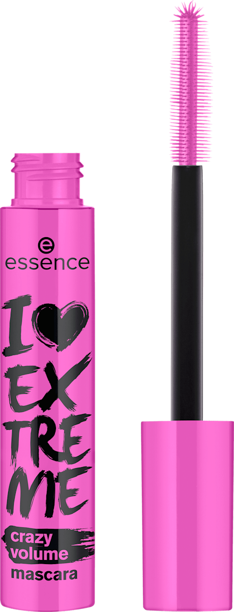 essence I Love Extreme crazy volume maskara – Ultra Black, 1 kom | dm.rs