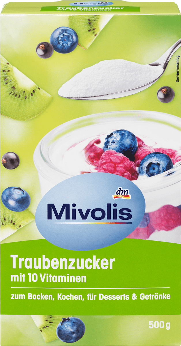 Mivolis Traubenzucker, 10 Vitaminen, 500 g dauerhaft günstig online ...
