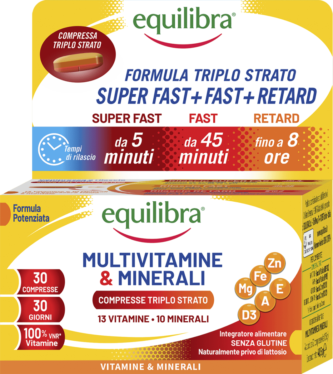 equilibra Multivitamine e minerali, 30 pz Acquista online a prezzi convenienti | dm Italia
