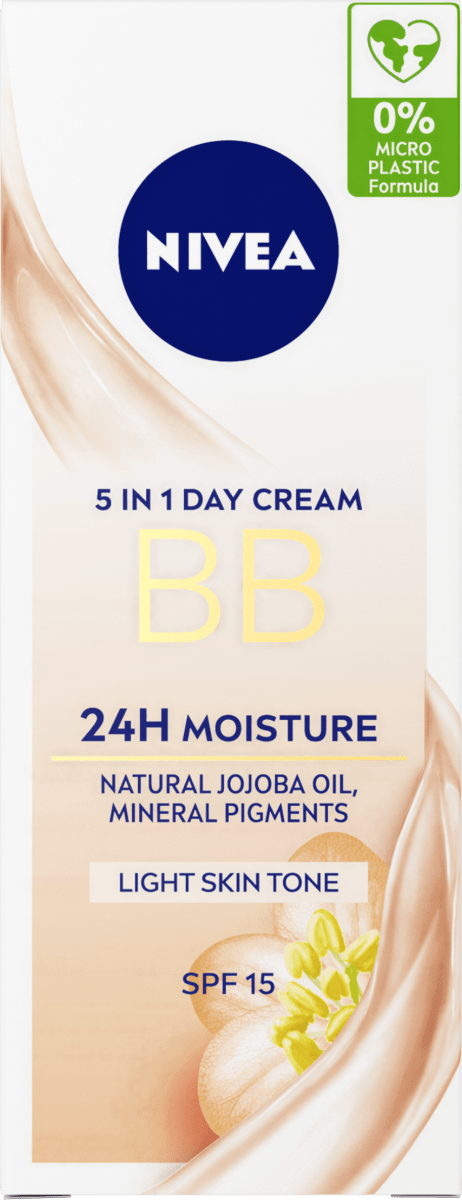 NIVEA BB крем за лице 5 в 1 - светъл тон, 50 ml Пазарувайте трайно изгодно онлайн | dm България