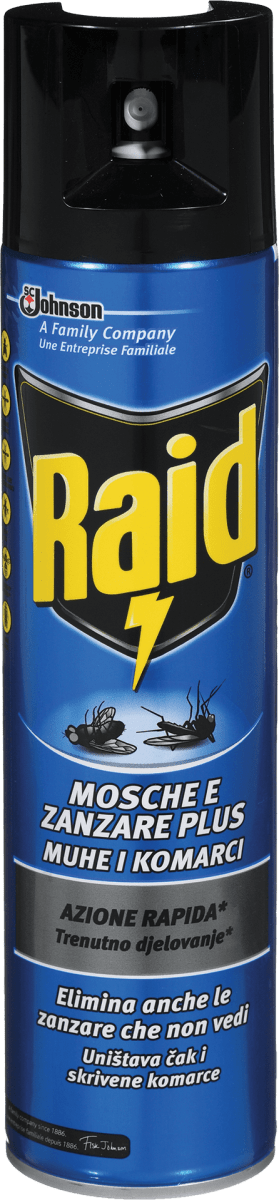 Raid Sprej protiv letećih insekata, 400 ml | dm.rs