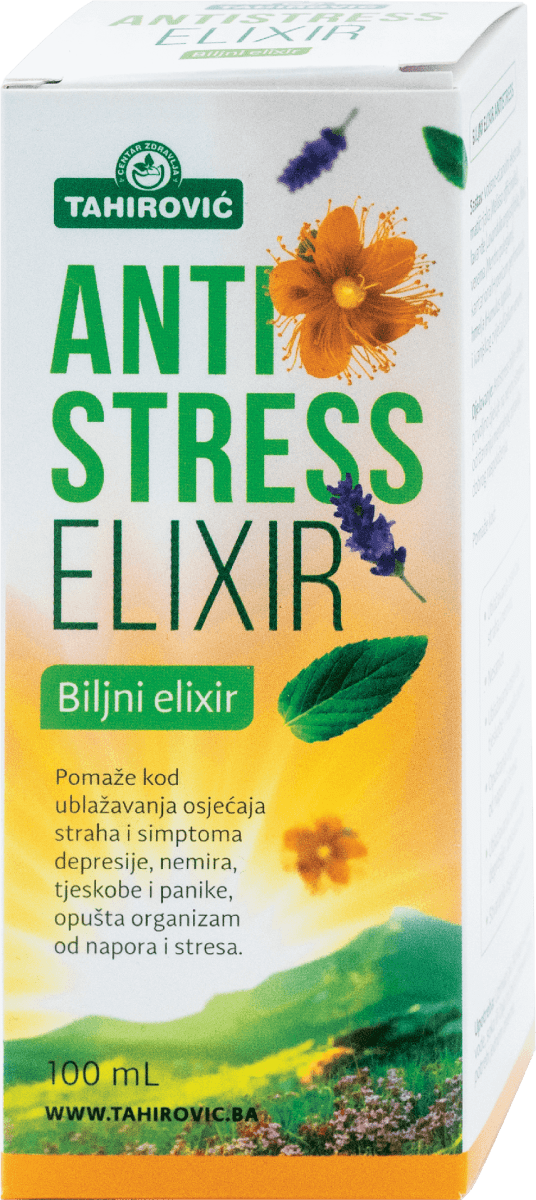 Tahirović Anti Stress Elixir biljni elixir, 100 ml trajno povoljna ...
