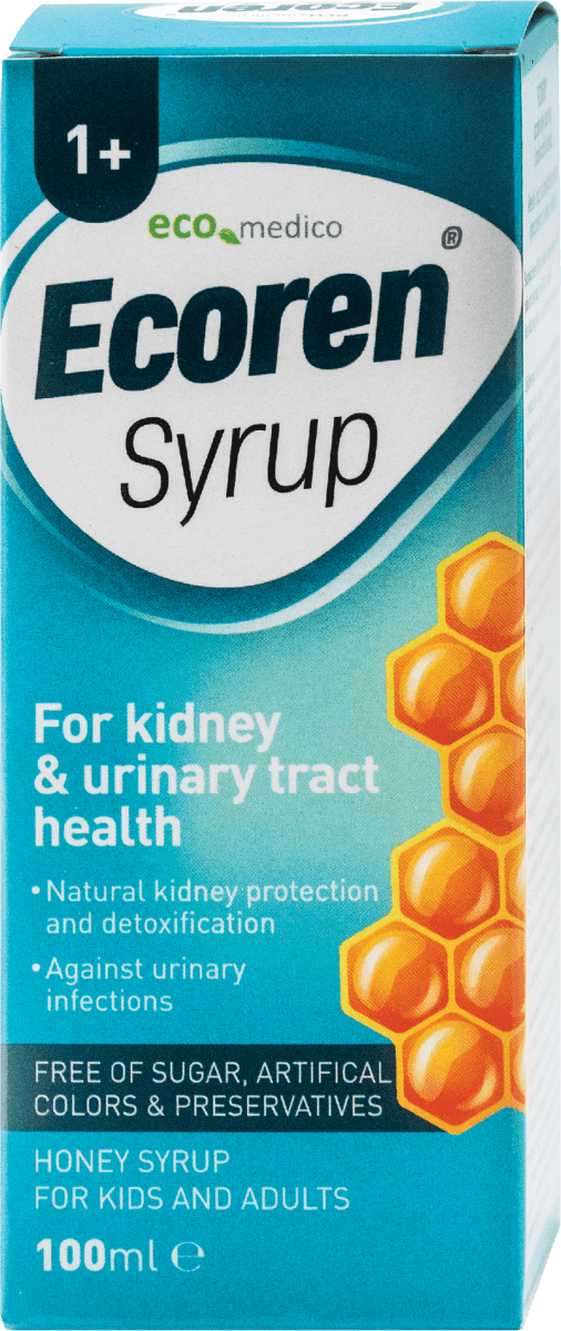 eco medico Ecoren sirup za zdravlje bubrega i mokraćnih kanala, 100 ml ...