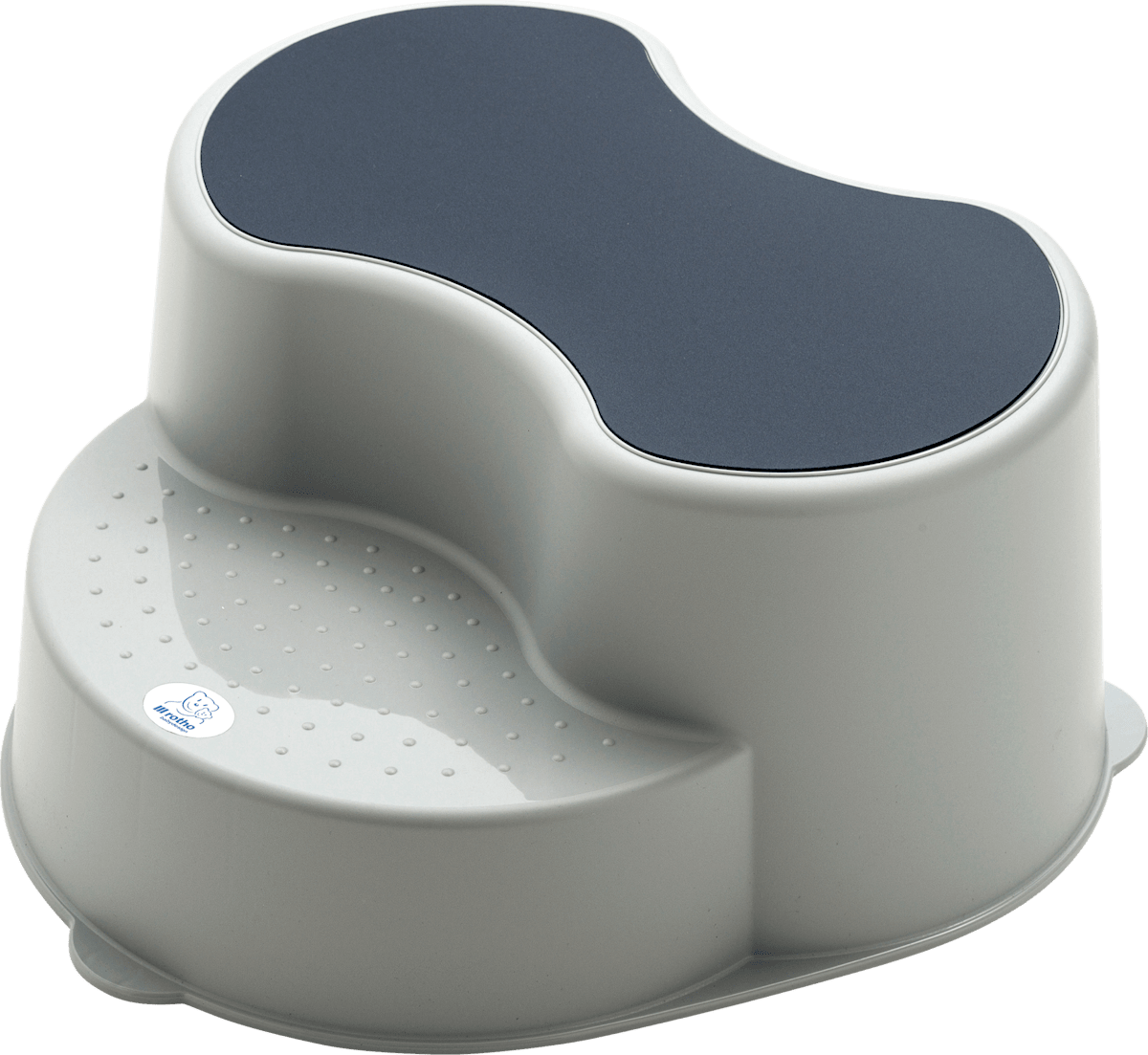 rotho babydesign Kinderschemel TOP stone grey, 1 St dauerhaft günstig ...