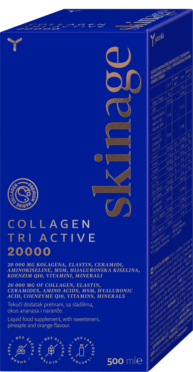 yasenka skinage Collagen Tri Active 20000, 500 ml | dm.hr