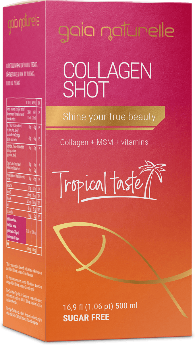 gaia naturelle Collagen Shot Tropical taste, 500 ml | dm.hr
