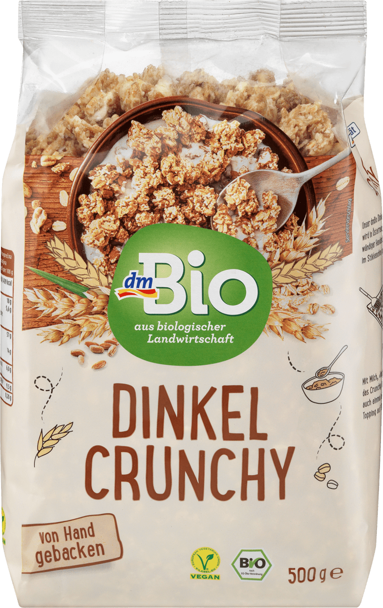 dmBio Muesli bio croccante con fiocchi di farro, 500 g Acquista online ...