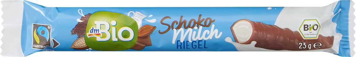 dmBio Schokoriegel Milch, 23 g dm Dauerpreis: Immergünstig einkaufen ...