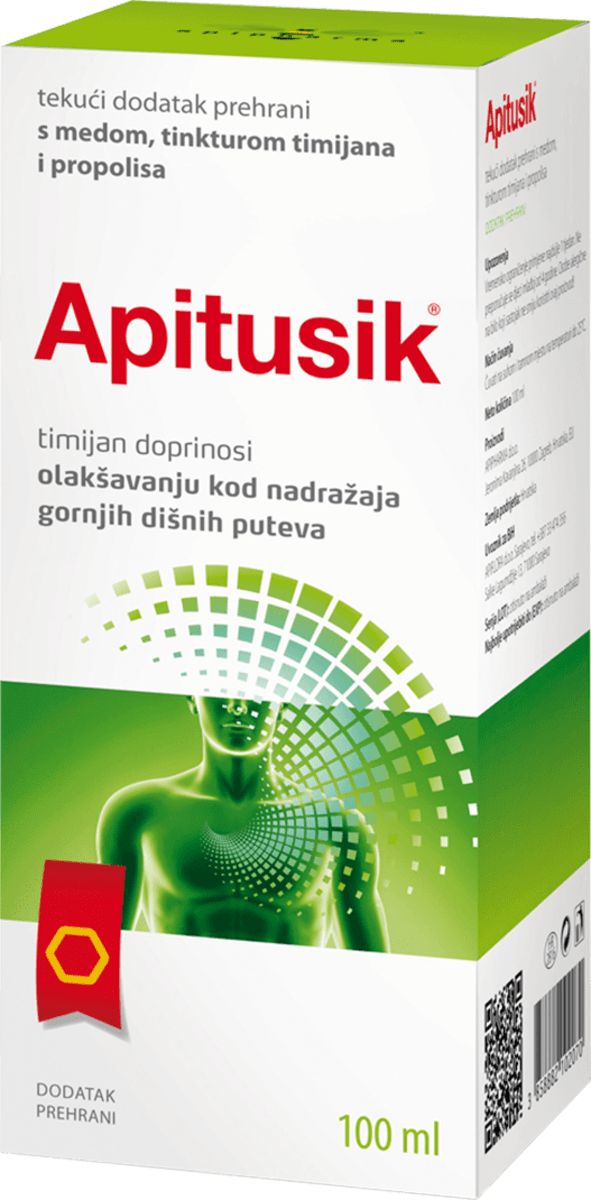 apipharma Apitusik sirup za iskašljavanje, 100 ml | dm.hr