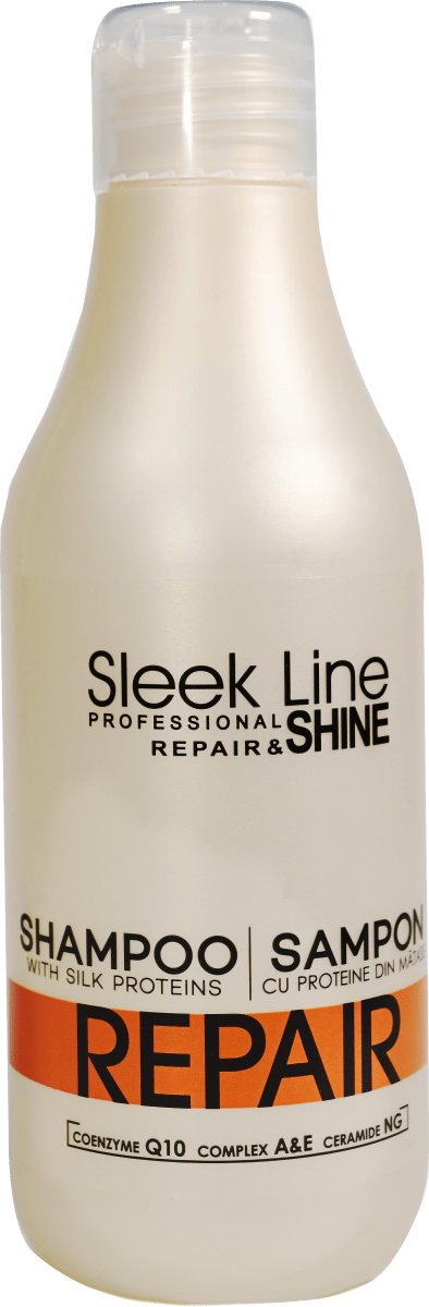 SLEEK LINE Șampon reparator pentru păr deteriorat, 300 ml | dm.ro