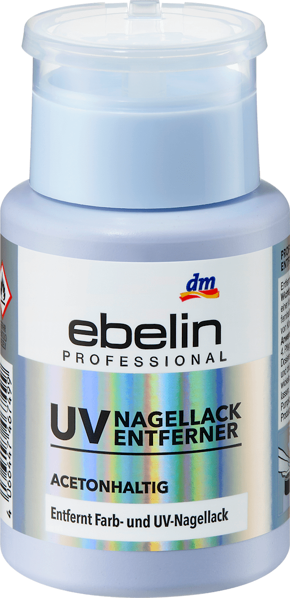 ebelin UV Nagellackentferner Professional acetonhaltig, 125 ml dauerhaft günstig online kaufen ...