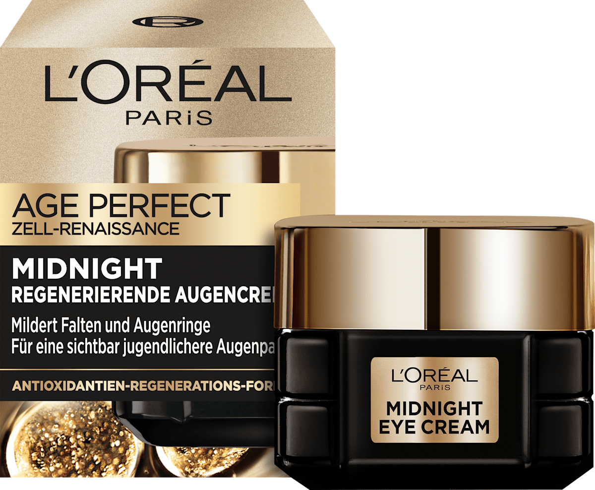 L'ORÉAL PARiS Augencreme Age Perfect Midnight Renaissance, 15 ml dm ...