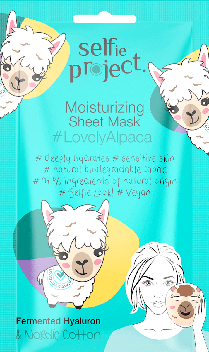 Selfie Project Tuchmaske Moisturizing Lovely Alpaca, 1 St | dm.at
