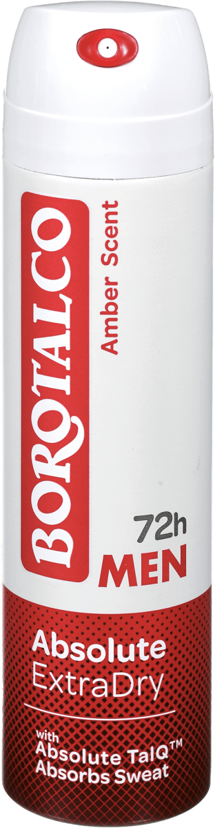 Borotalco Dezodorant Men Absolute Extra Dry Amber, 150 ml | dm.si