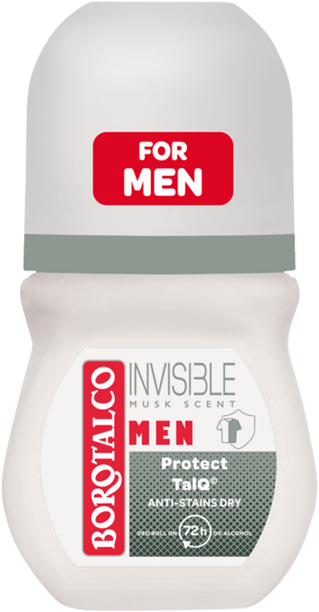Borotalco Men Absolute deo roll-on Invisible Dry – Musk, 50 ml | dm.hr