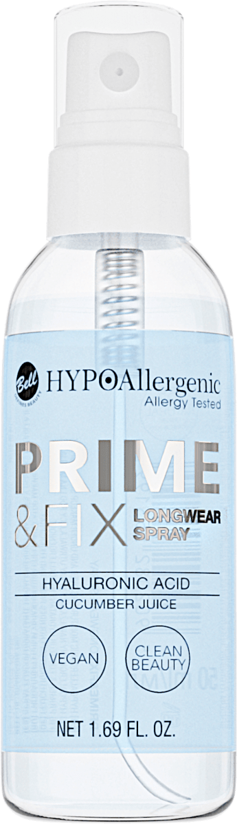 Bell HYPOAllergenic Prime&Fix Longwear spray fixator pentru față, 50 g ...